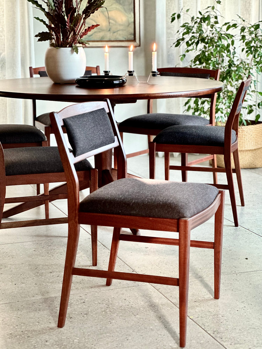 Dining Room Set - Round Table & Six Chairs – RE-TREND