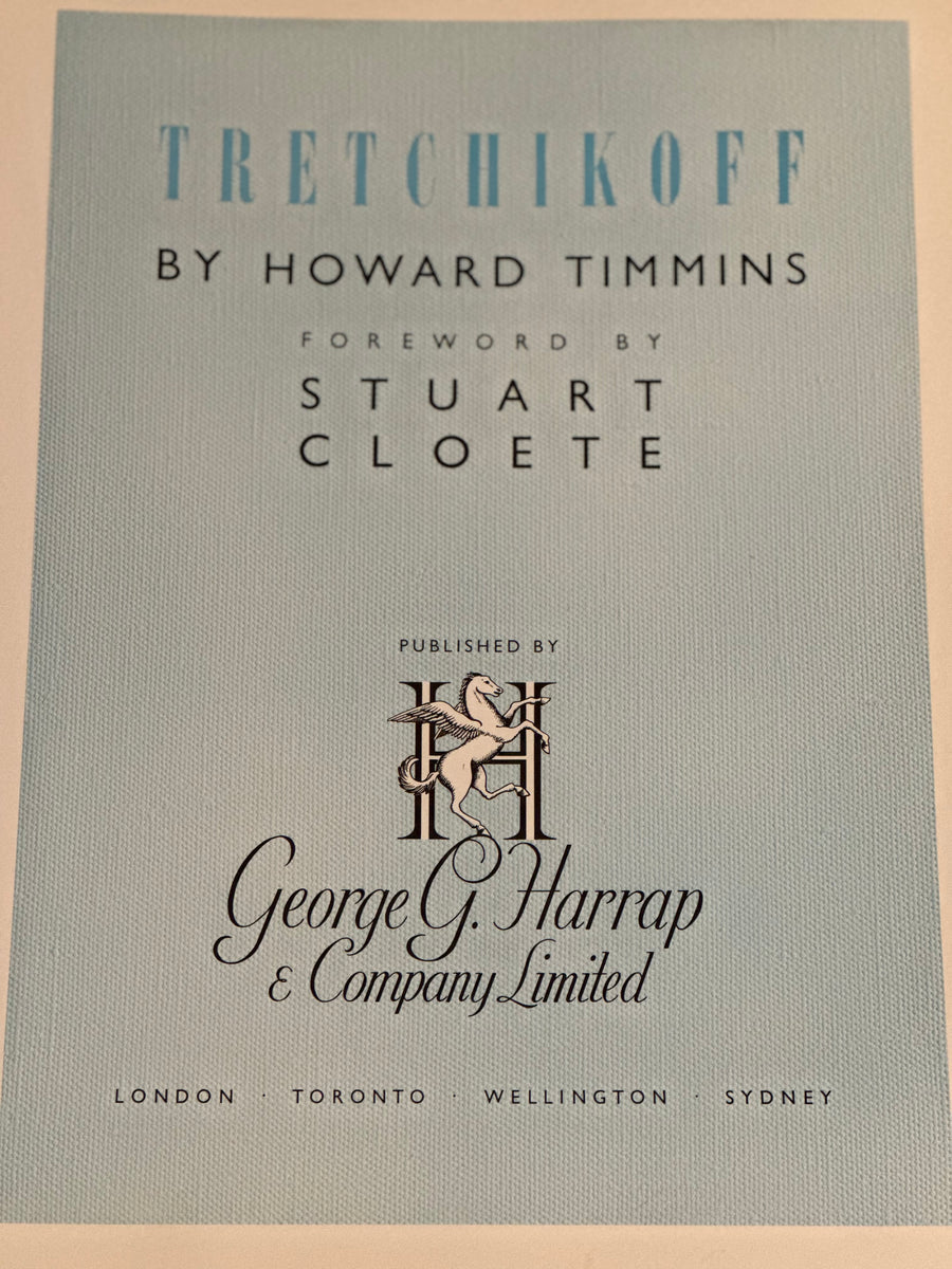 "Tretchikoff" Book by Howard Timmins - 1969 – RE-TREND