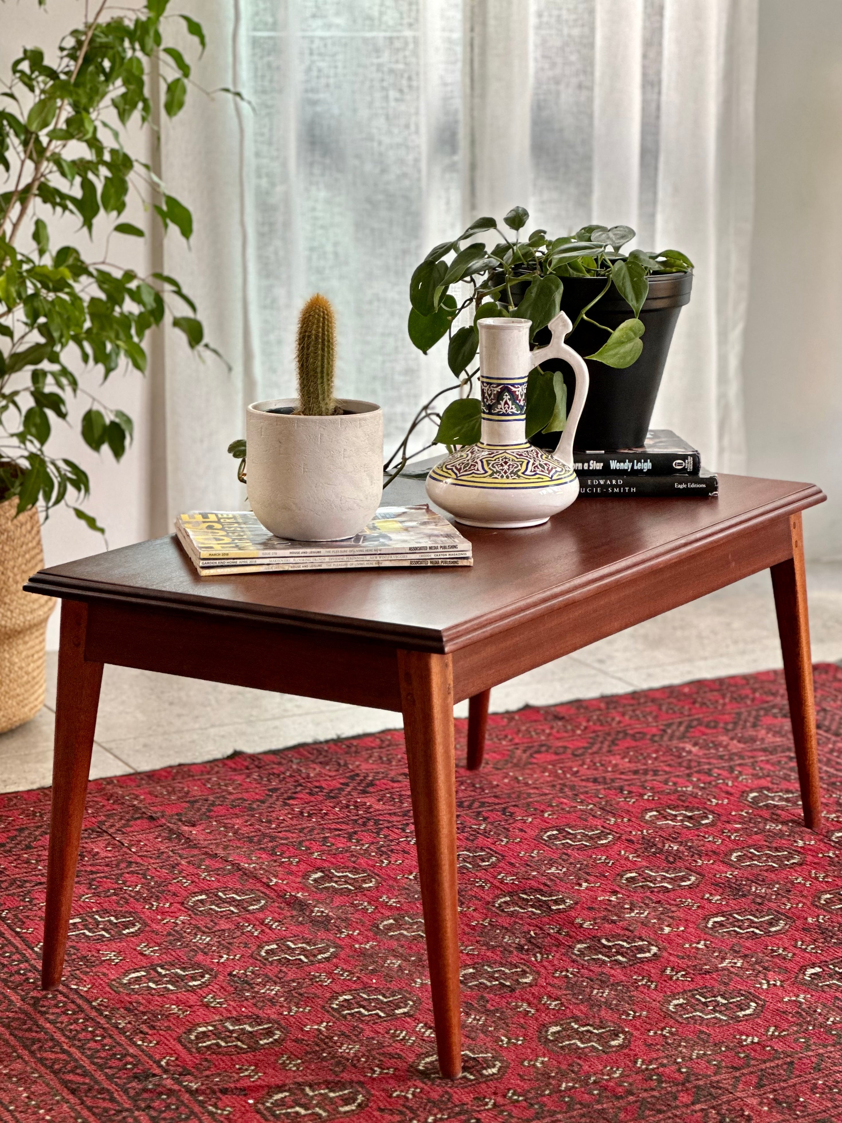 Amherst mid century modern coffee table store