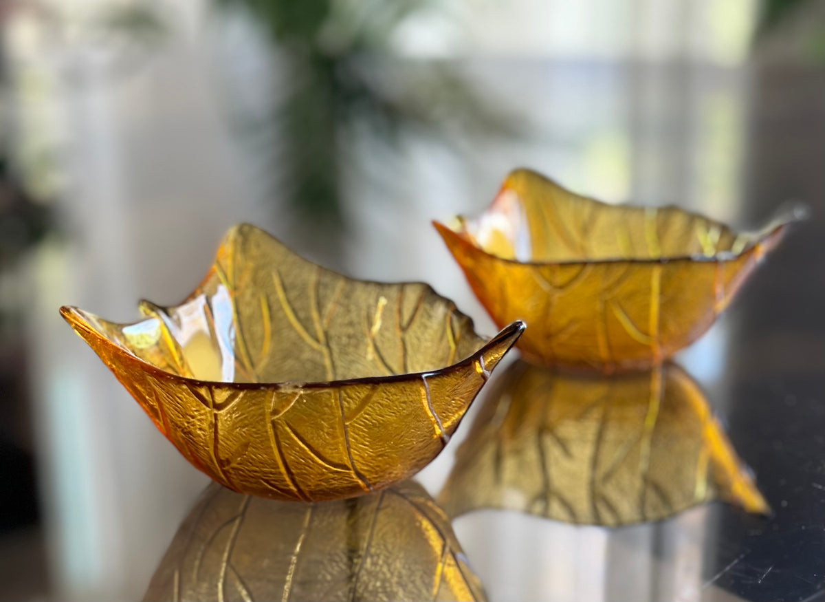 Set of Retro Amber Bowls – RE-TREND