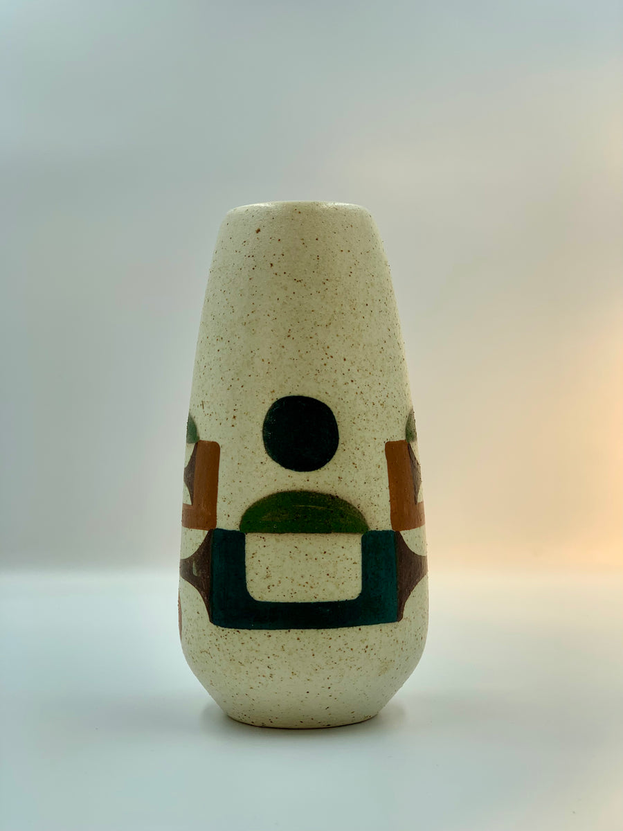 Modernist MCM Stoneware Vase by Lapid Israel Pottery – RE-TREND